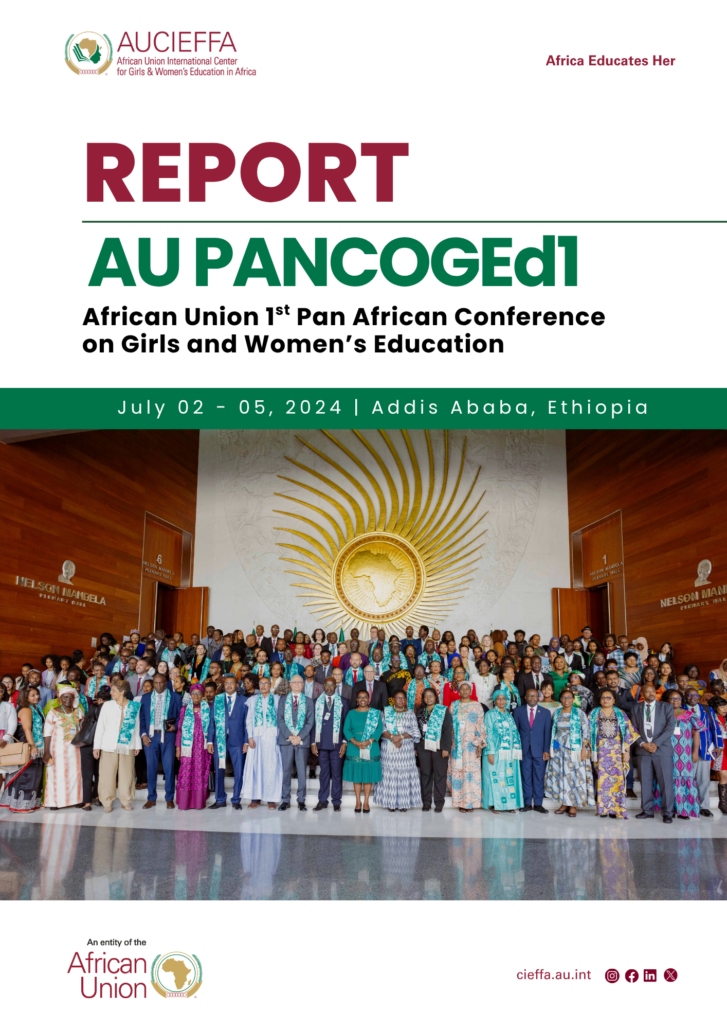 Report - 1st AU Pan African Conference on Girls and Women's Education ...
